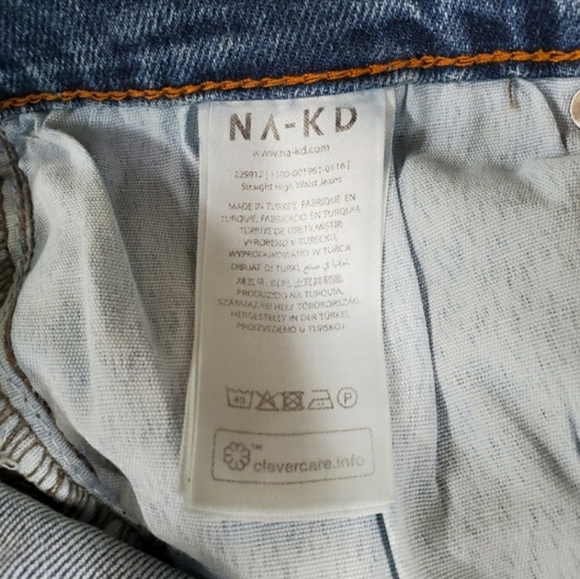 Na-Kd | Jeans | Nakd Blue Wash Straight Leg Jean 34 | Poshmark